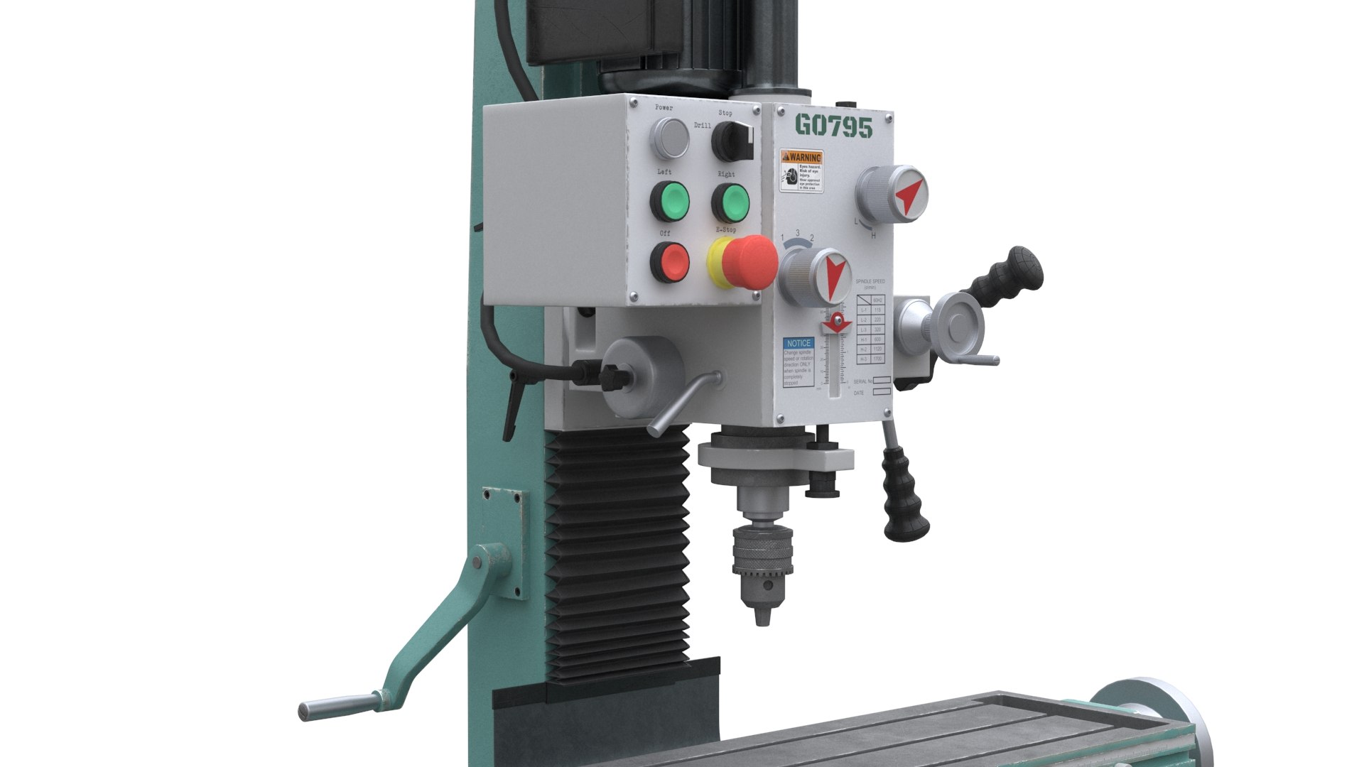 3D Drilling Machine Model - TurboSquid 1970159