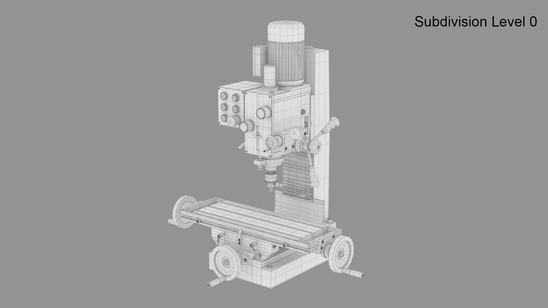 3D Drilling Machine Model - TurboSquid 1970159