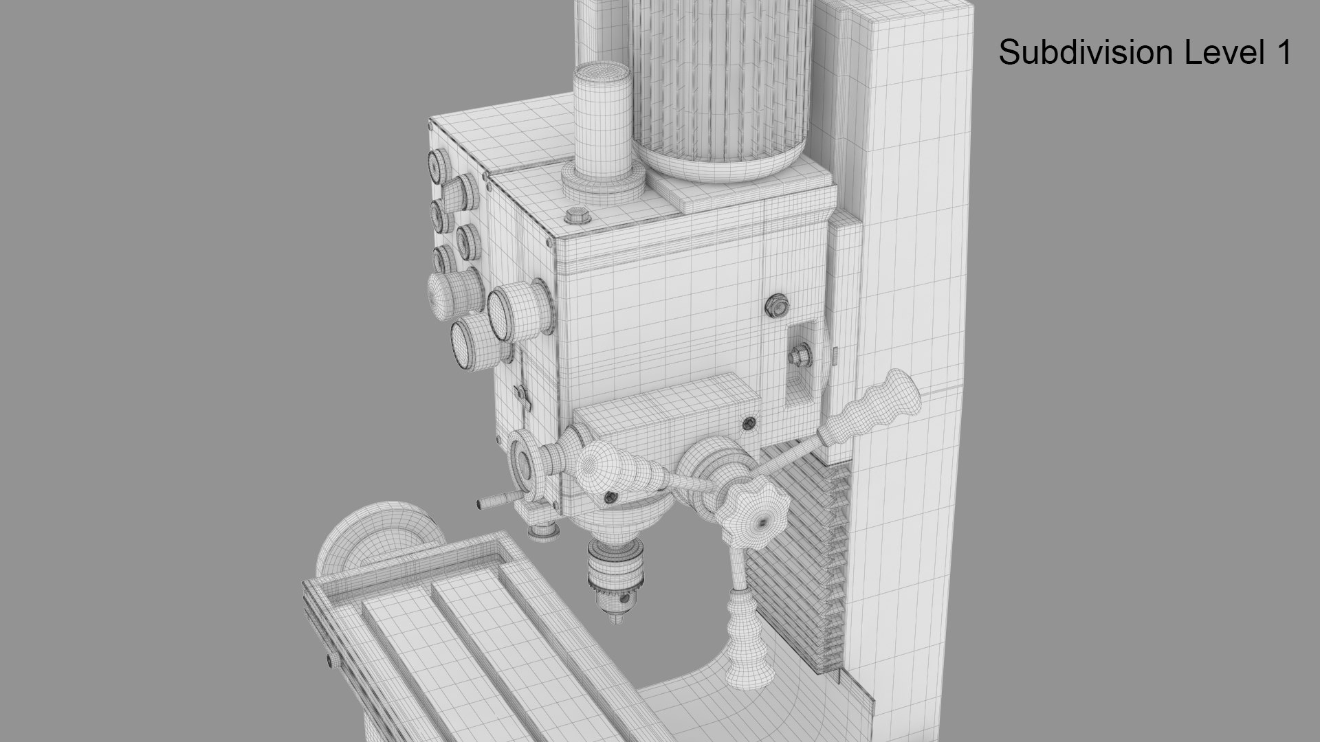 3D Drilling Machine Model - TurboSquid 1970159