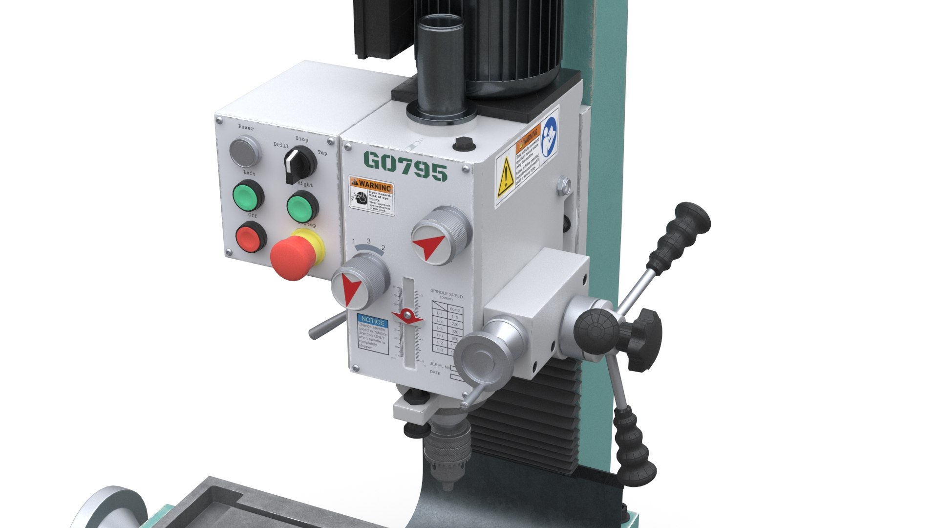 3D Drilling Machine Model - TurboSquid 1970159