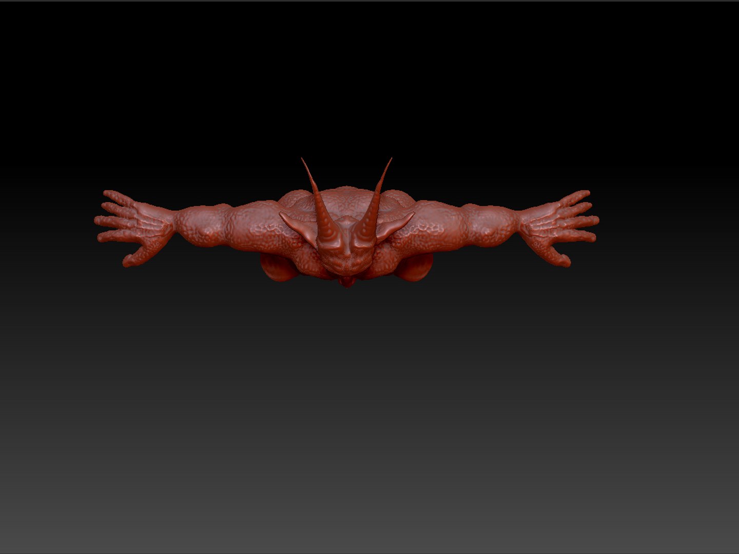 Demon Zbrush Obj