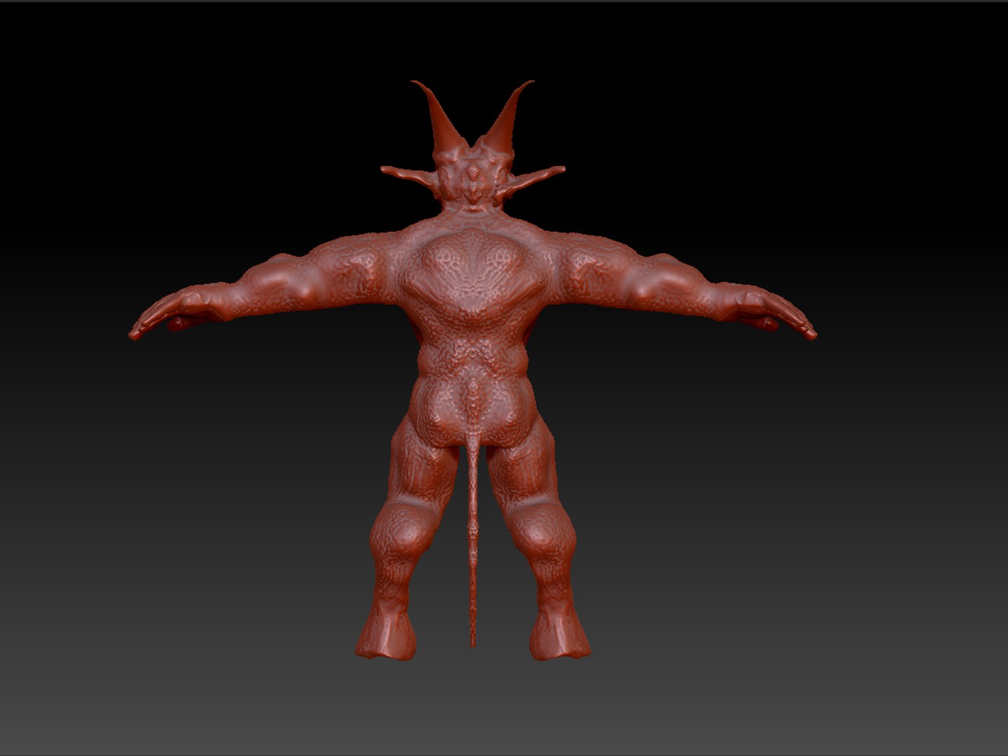 Demon Zbrush Obj