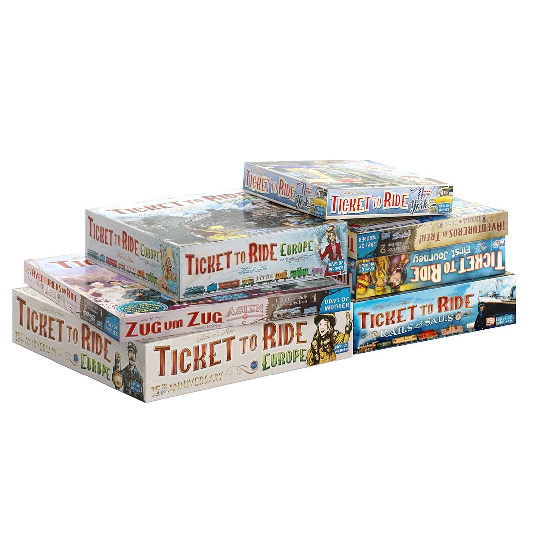 3D Board Games Pack 7 - TurboSquid 1984451