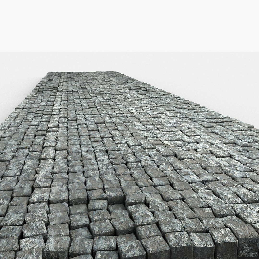 cobble stone block 3d model