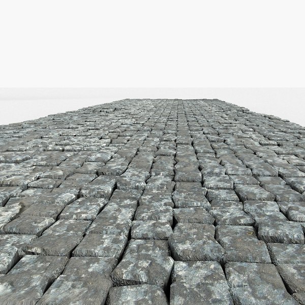 cobble stone block 3d model