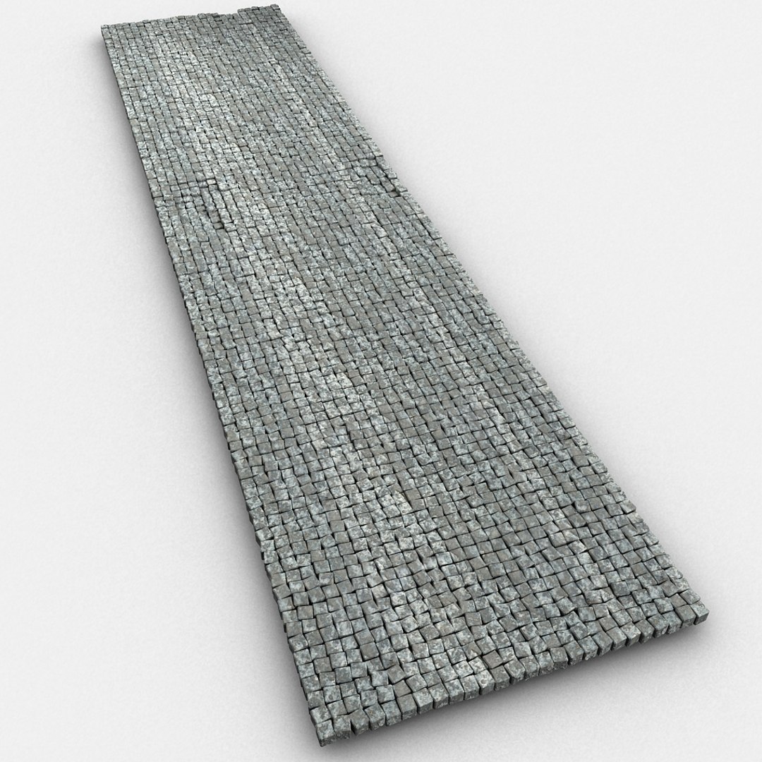 cobble stone block 3d model