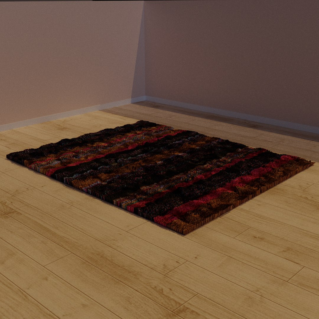 3D Carpet Rug Model - TurboSquid 1385901