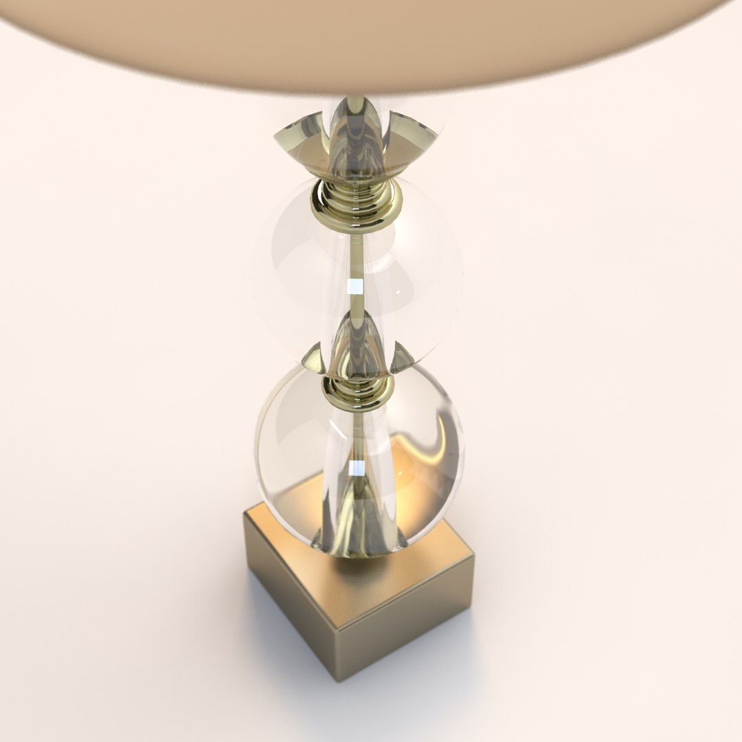 sphere light shade 3d model