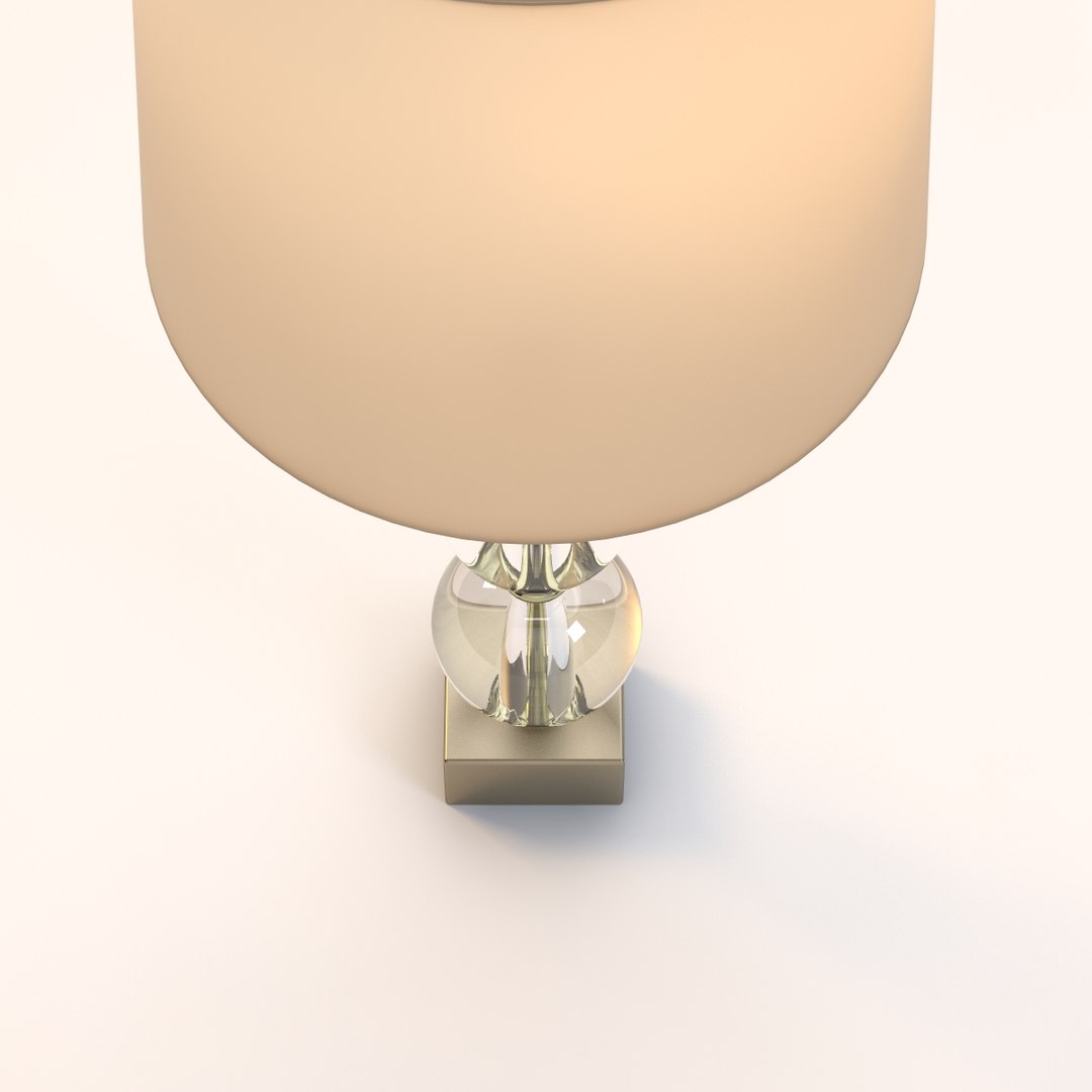 sphere light shade 3d model