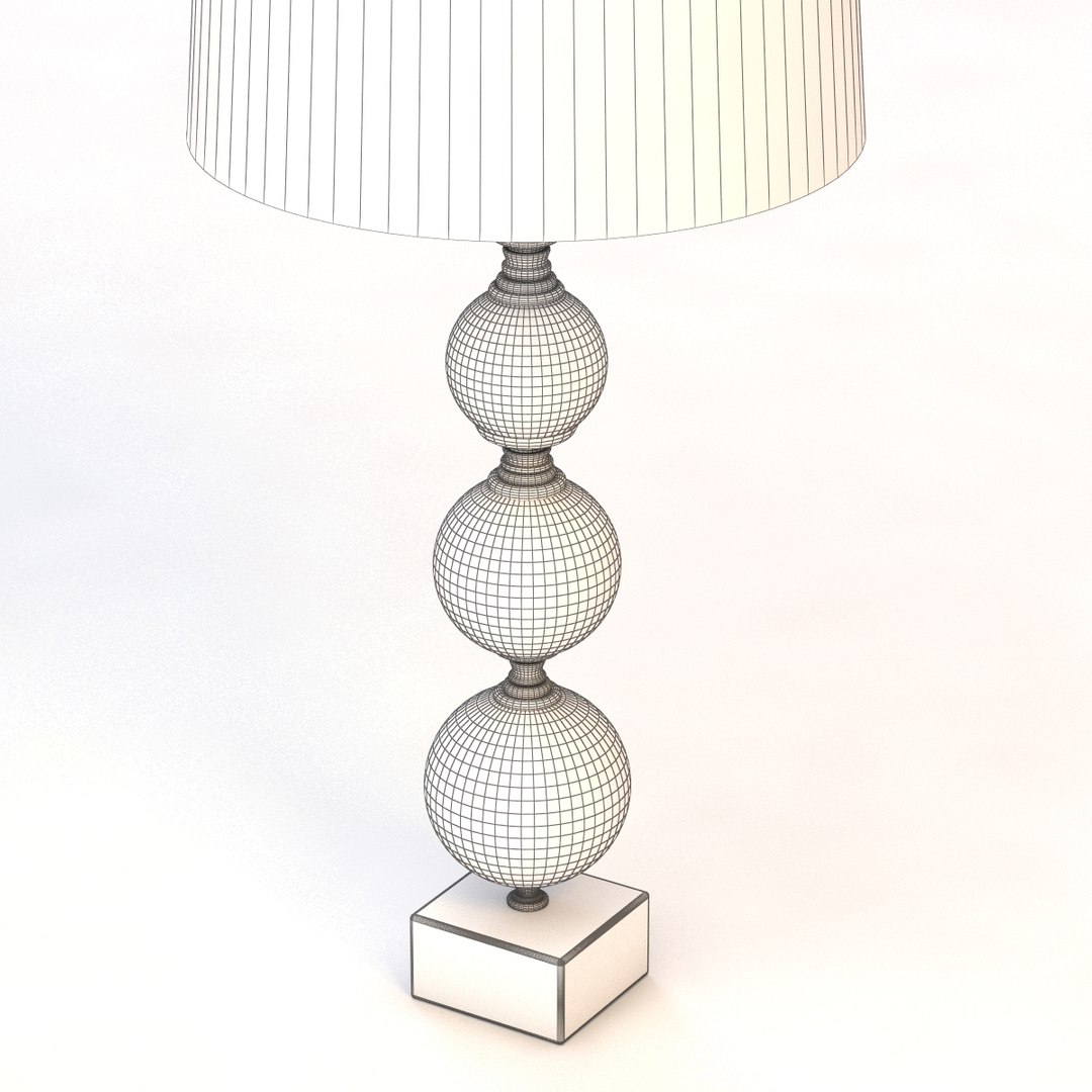 sphere light shade 3d model