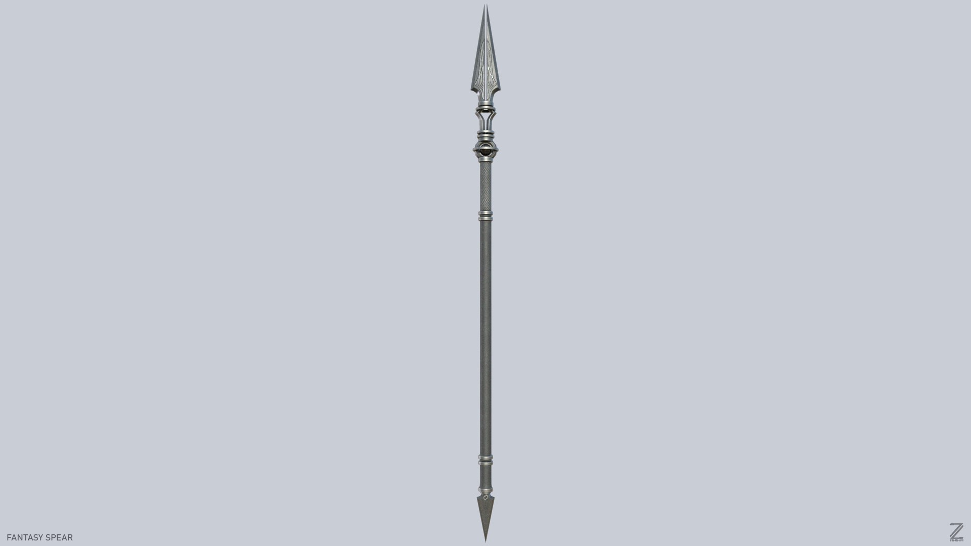 Fantasy Spear 3D Model - TurboSquid 2241217