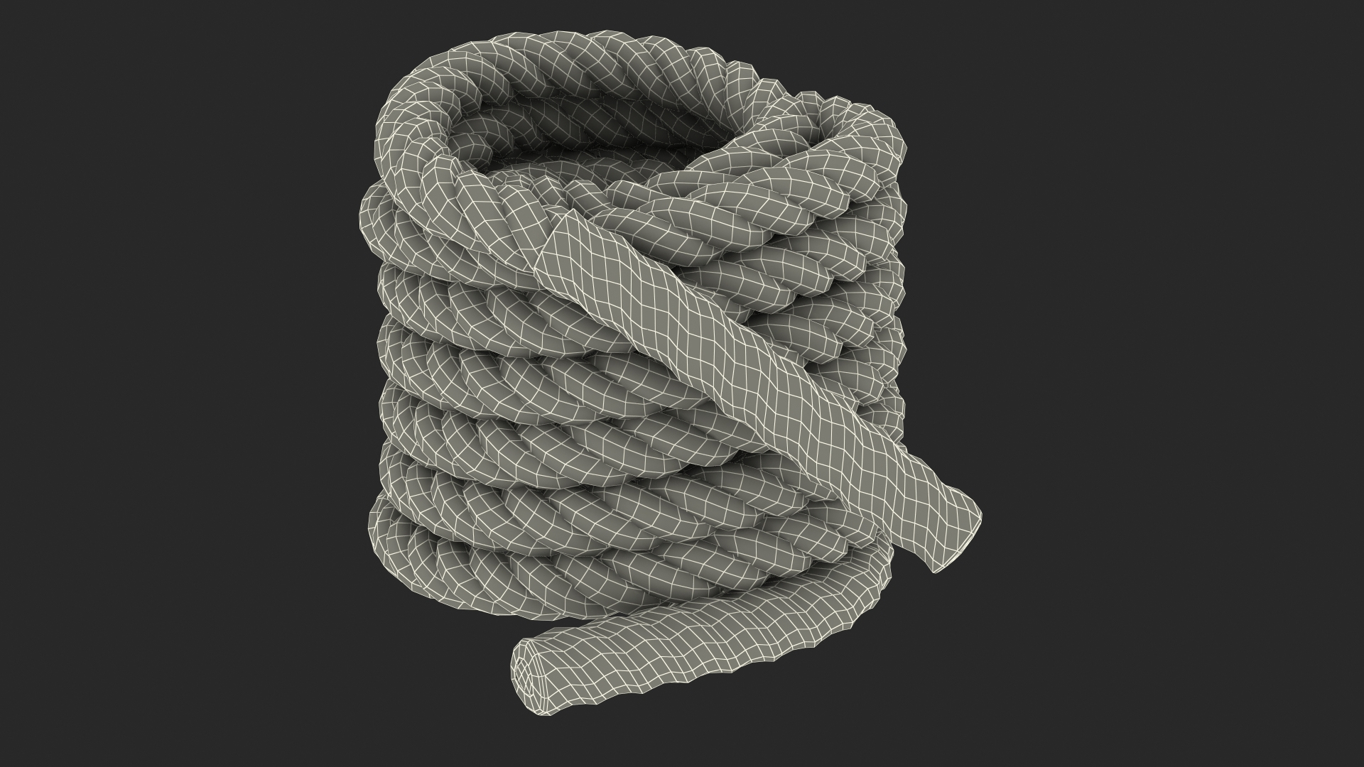 3D Heavy Training Rope Folded - TurboSquid 1782448