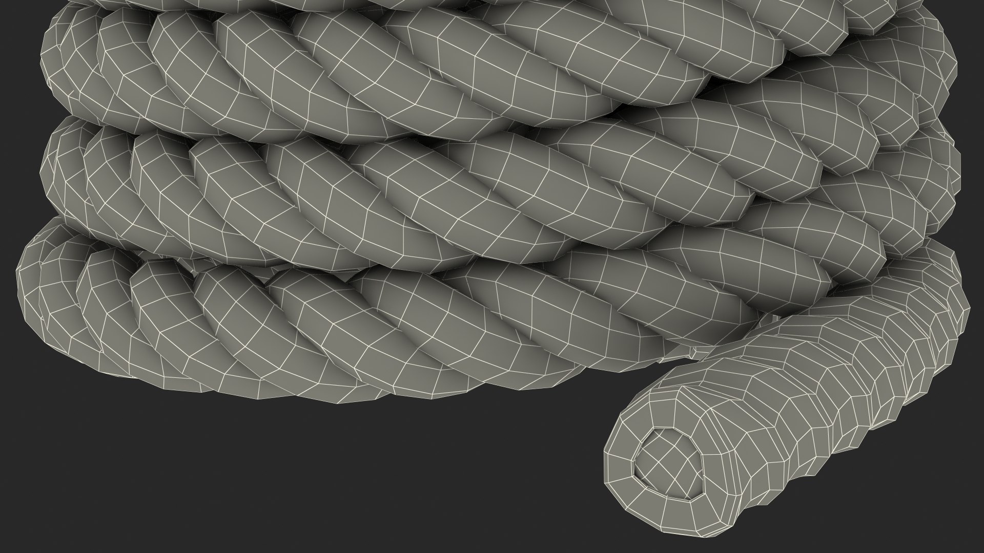 3D Heavy Training Rope Folded - TurboSquid 1782448