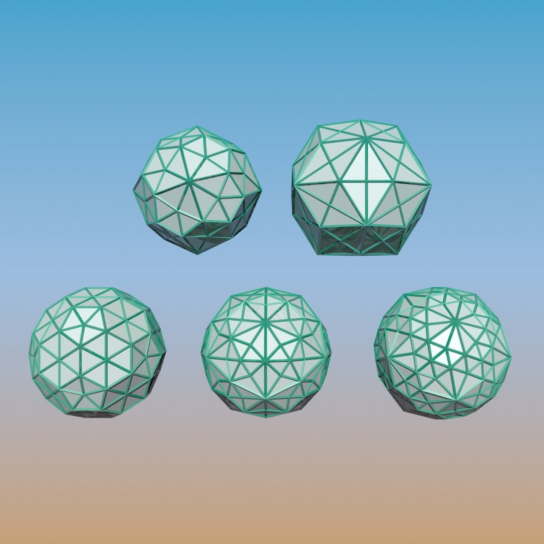 3d Model Geometric Shape Pack