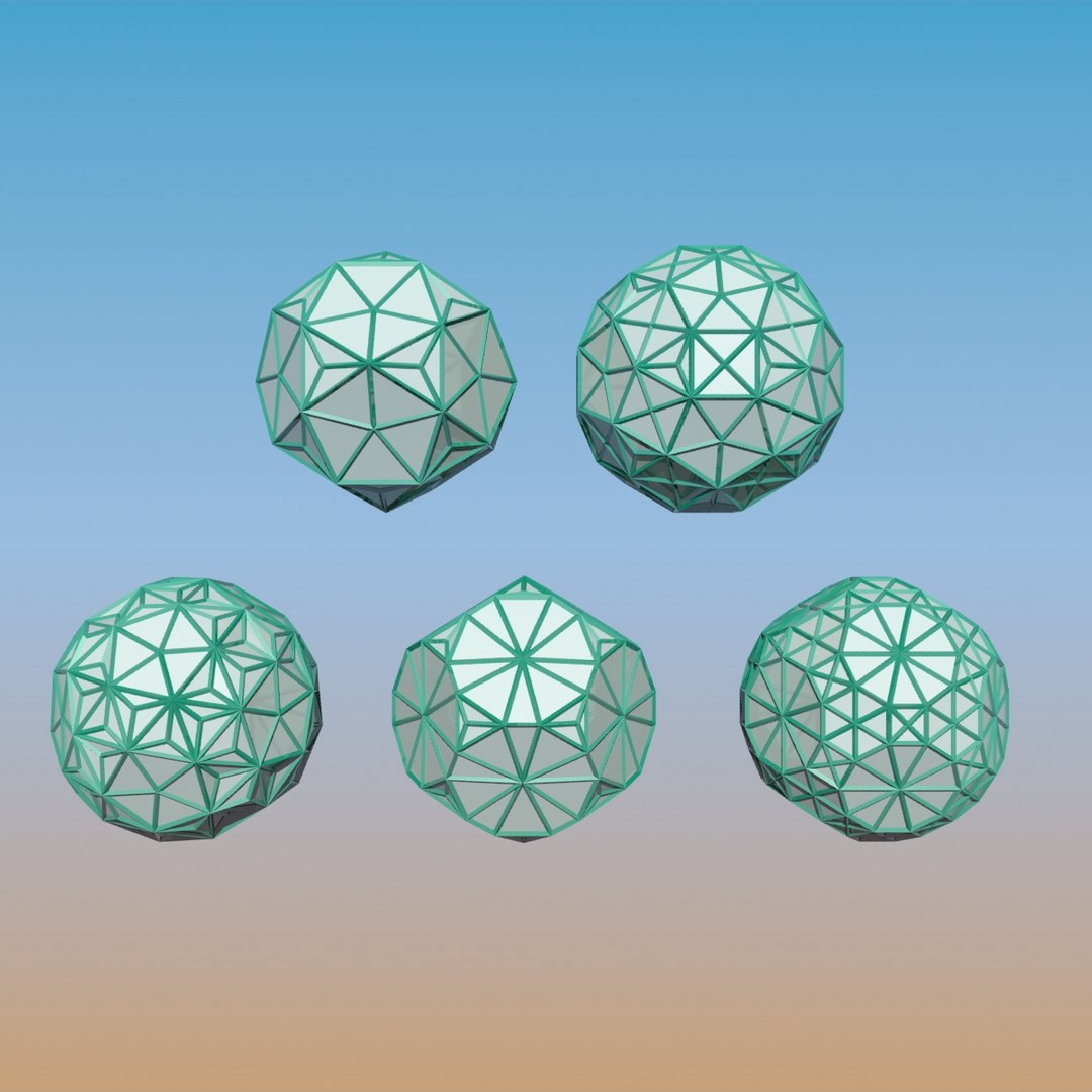 3d Model Geometric Shape Pack