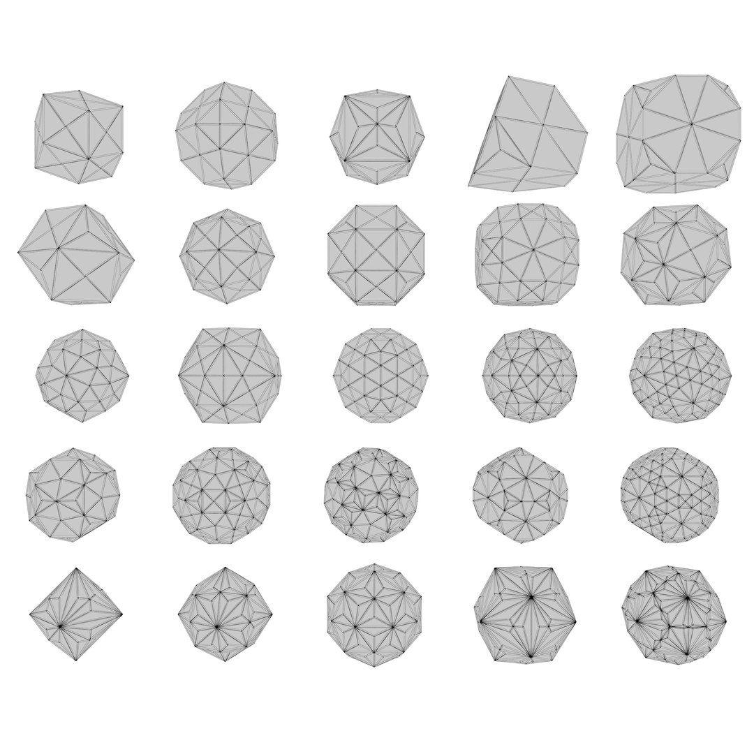 3d Model Geometric Shape Pack