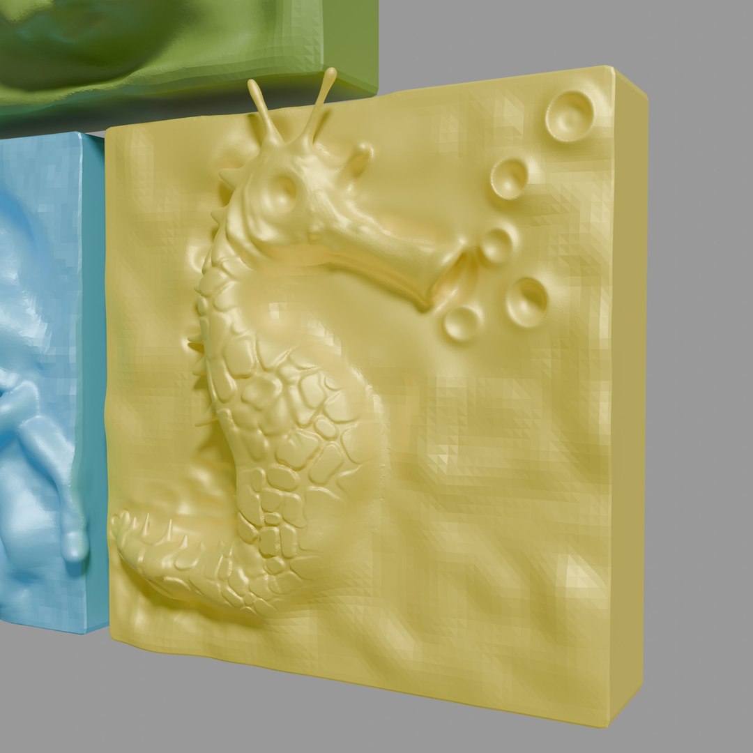 3D Animal And Alien Tile Set - TurboSquid 2318135