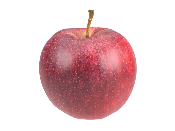 3D photorealistic scanned red apple - TurboSquid 1355034