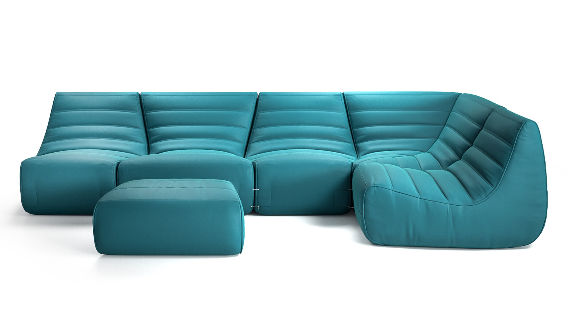 modelo 3d Sofá seccional Saparella - TurboSquid 2232882