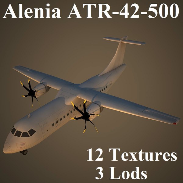 ATR 42 3D Models for Download | TurboSquid