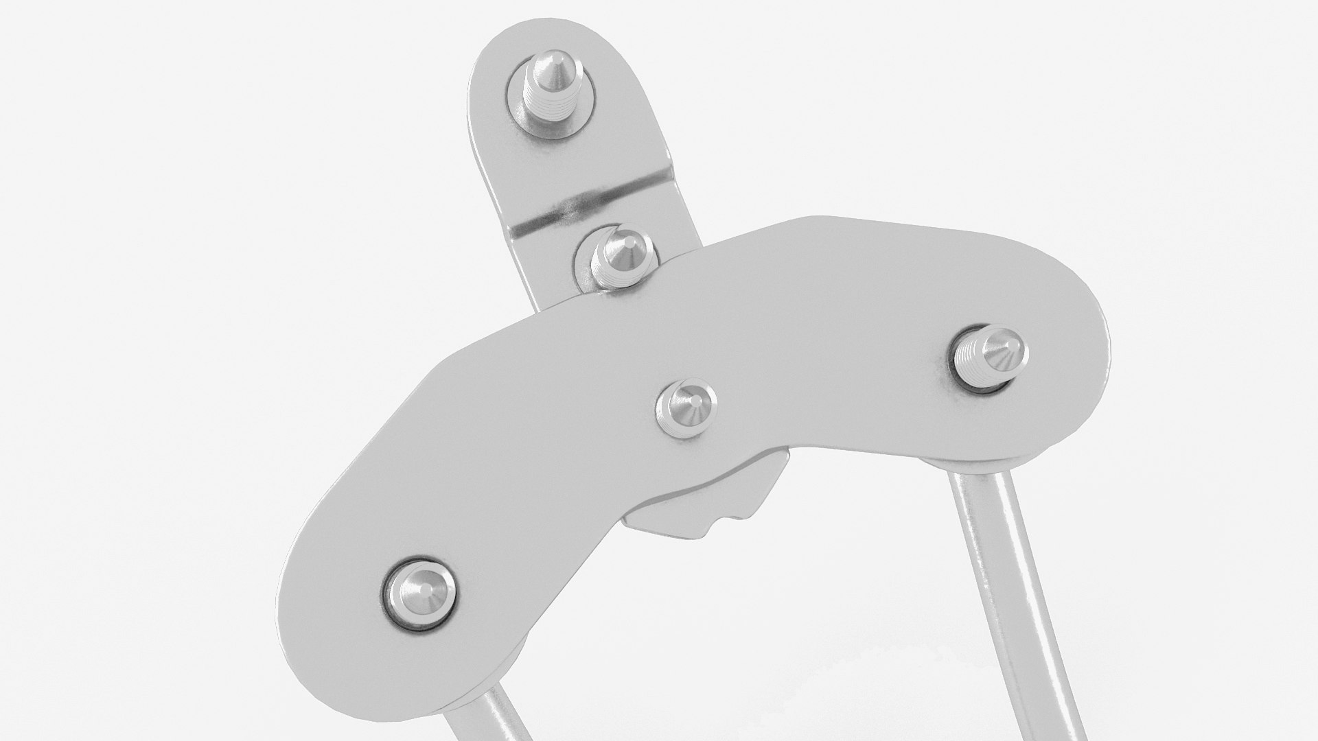 3D Posterior Cervical Spine Fixation System - TurboSquid 2205567