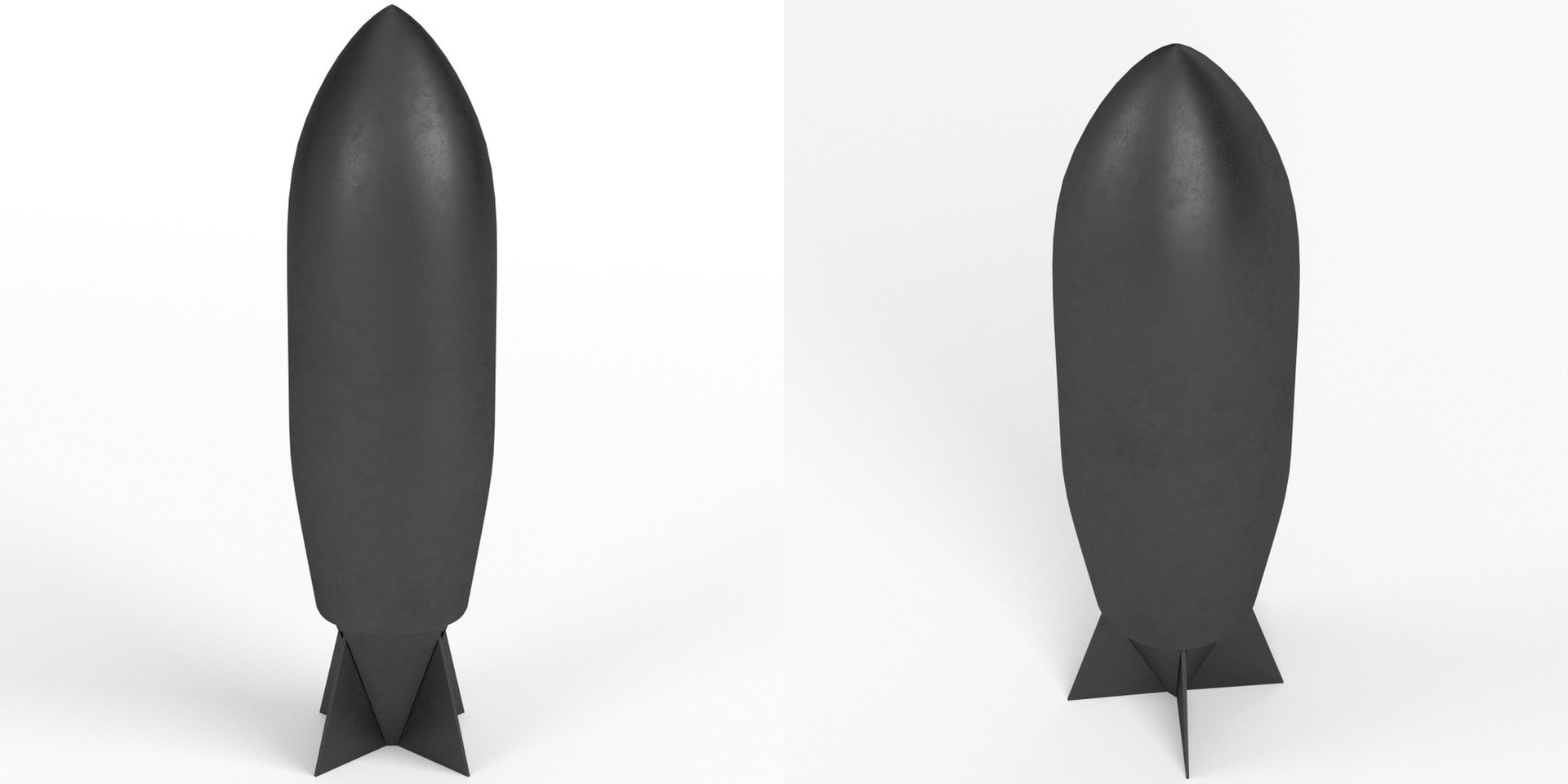 3D Model Lazy Dog Bomb - TurboSquid 1599337