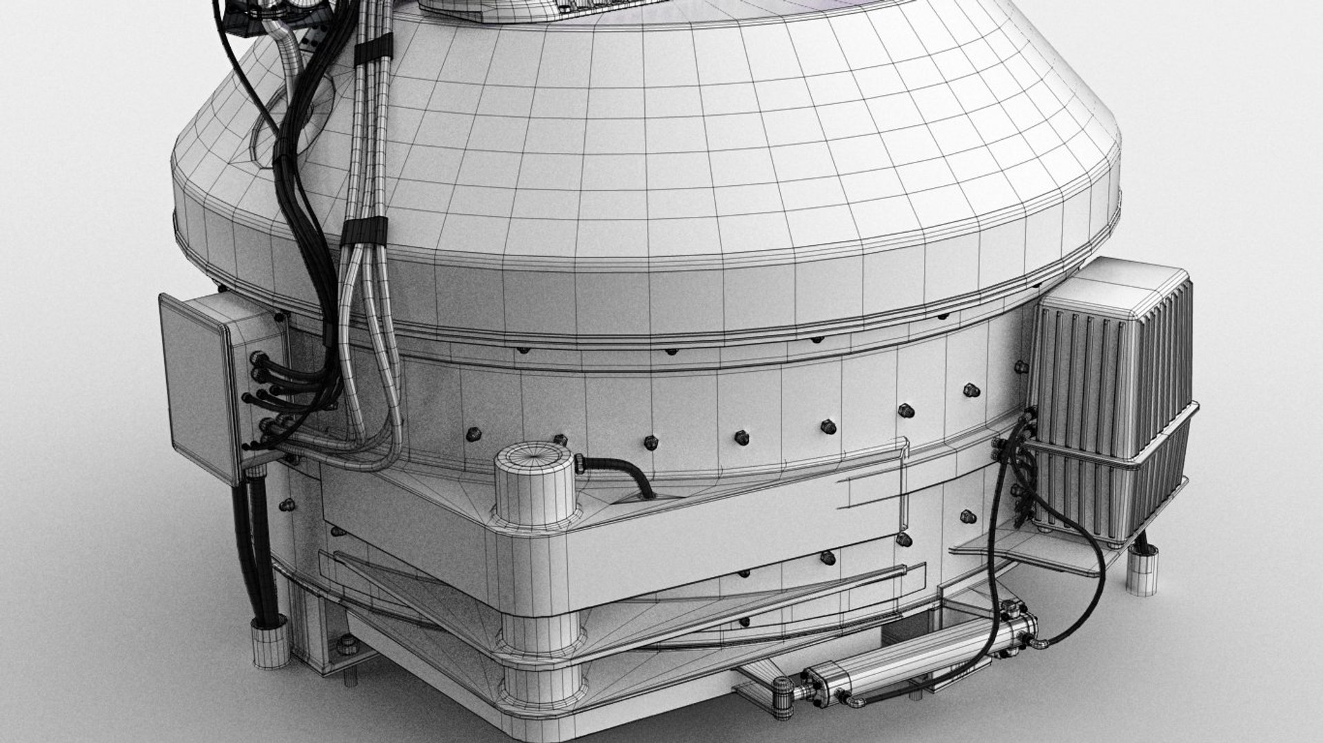 Concrete Mixer Planetary 3D Model - TurboSquid 1525472