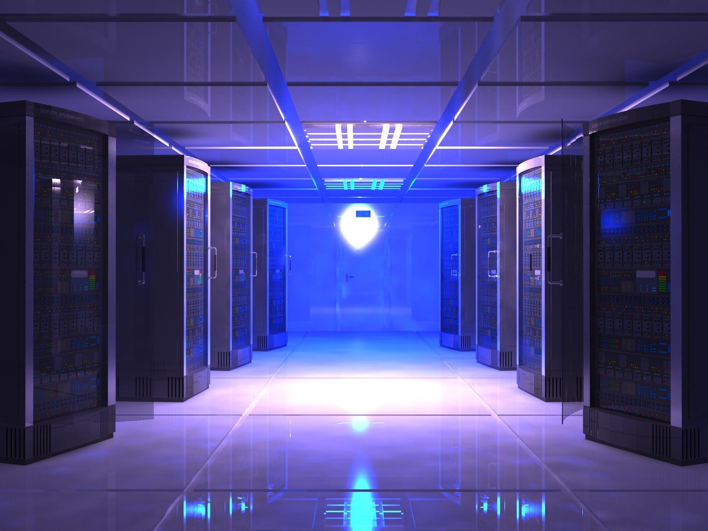 server room 3d model