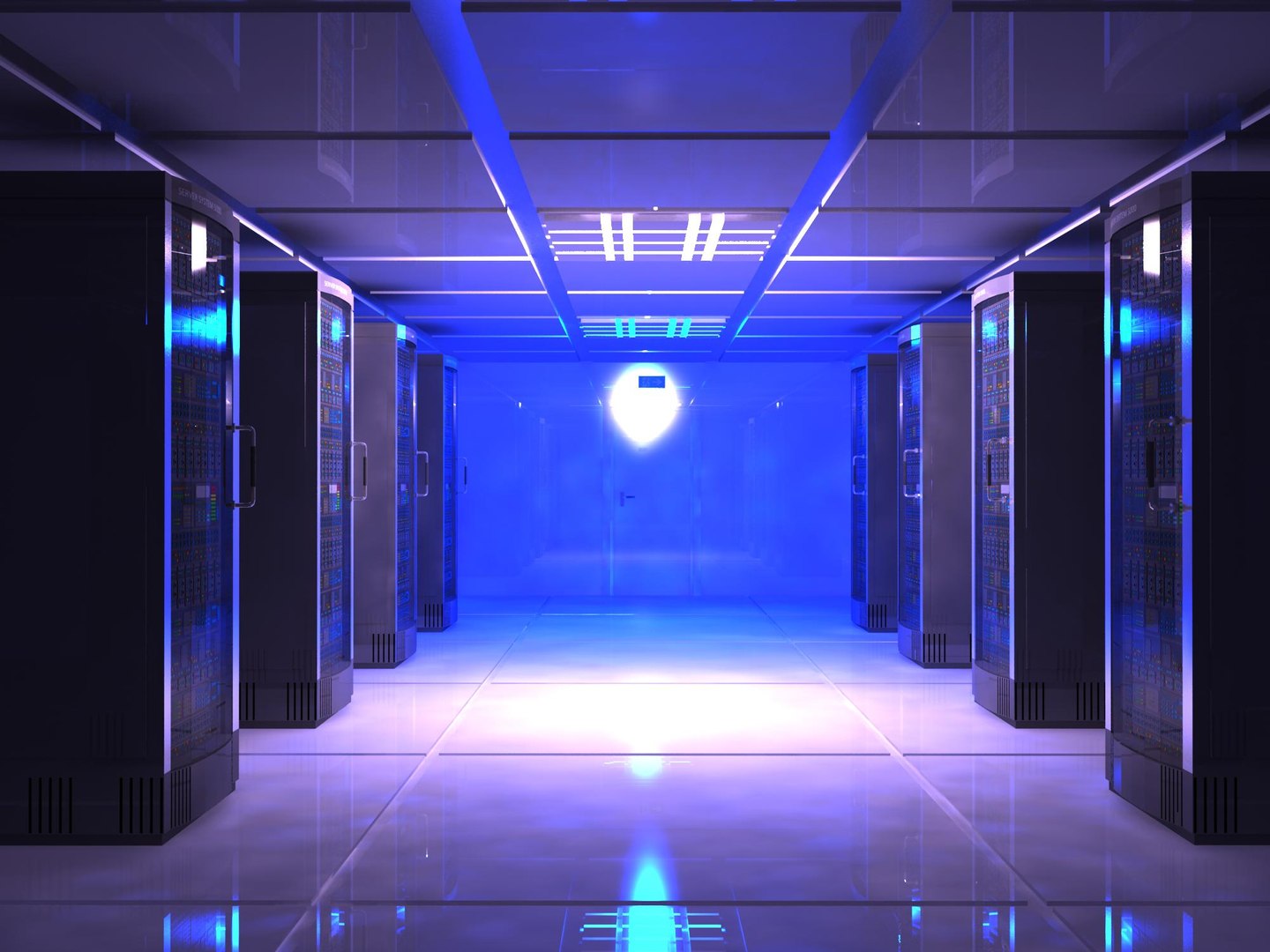 server room 3d model