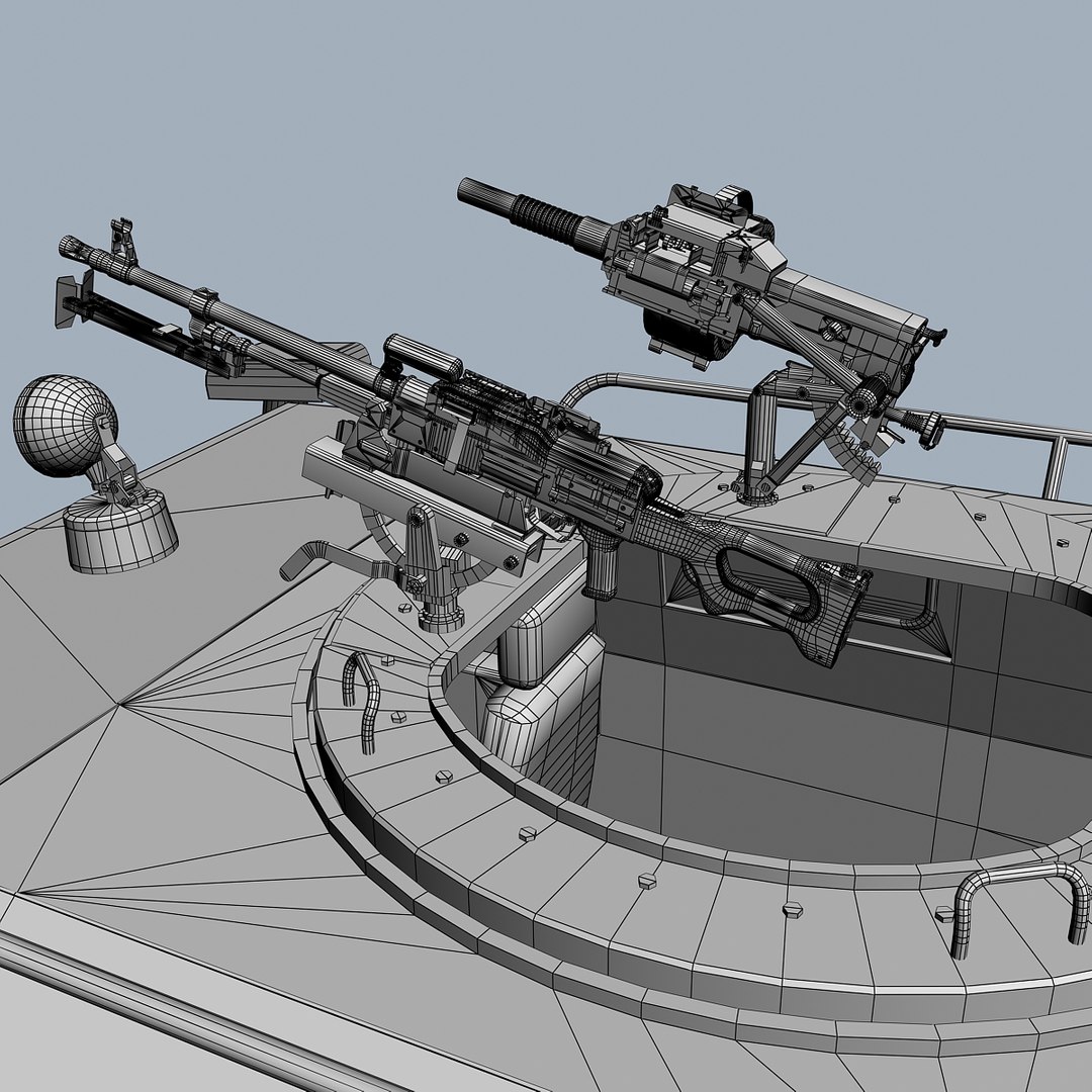 3d gaz-233014 sts tigr model