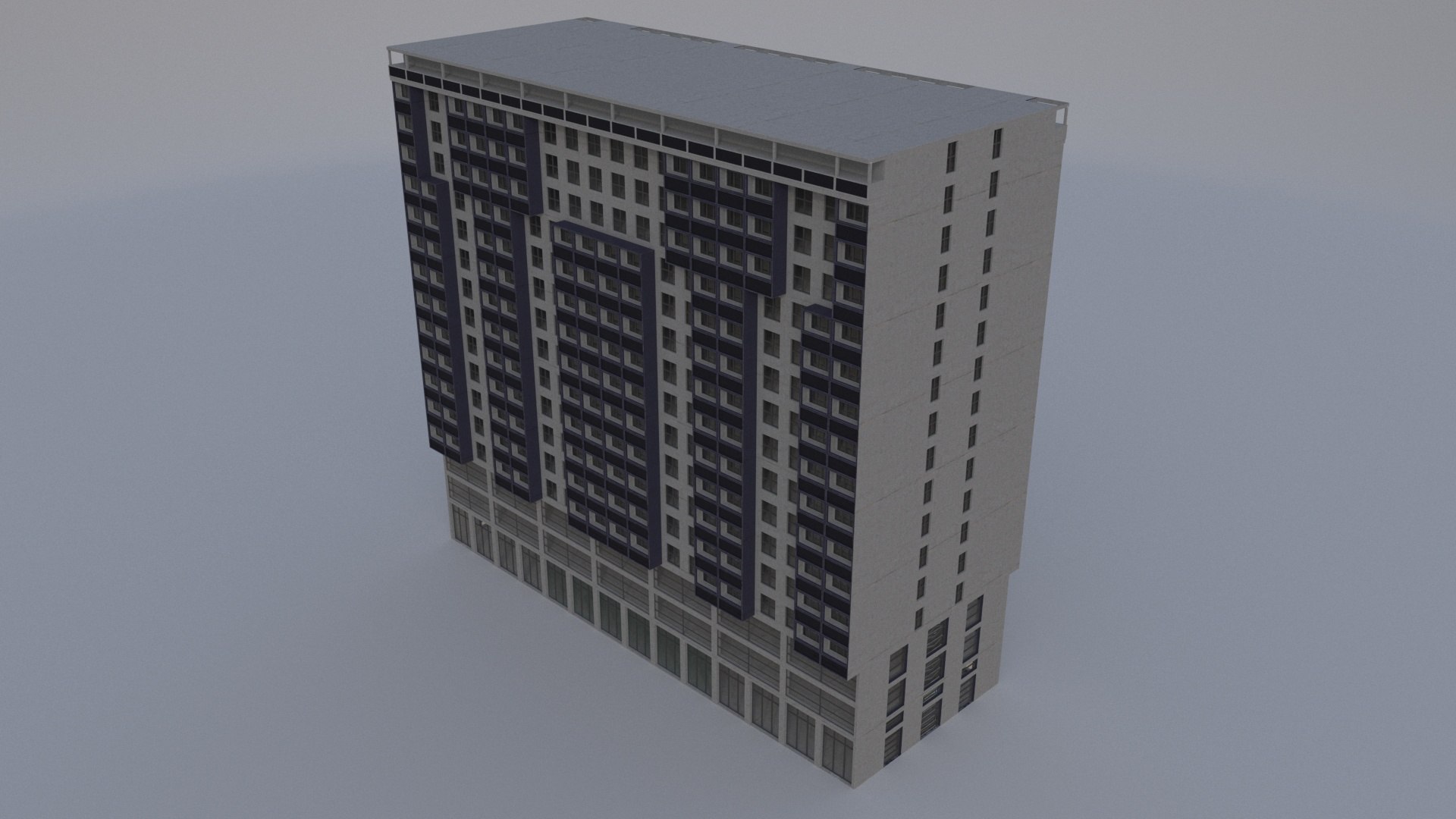 Building_Generic_F 3D Model - TurboSquid 2312228