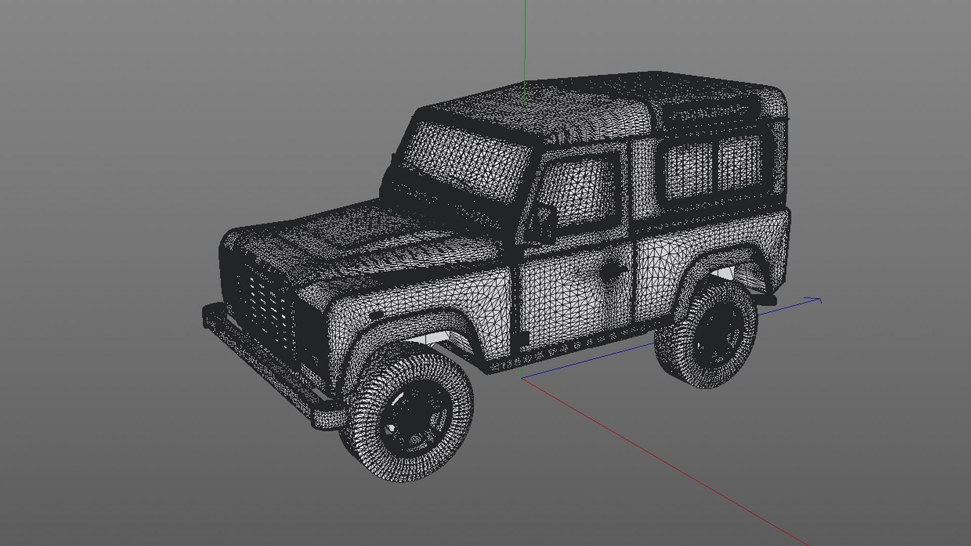 Land Rover Defender 90 3D Model - TurboSquid 2347054