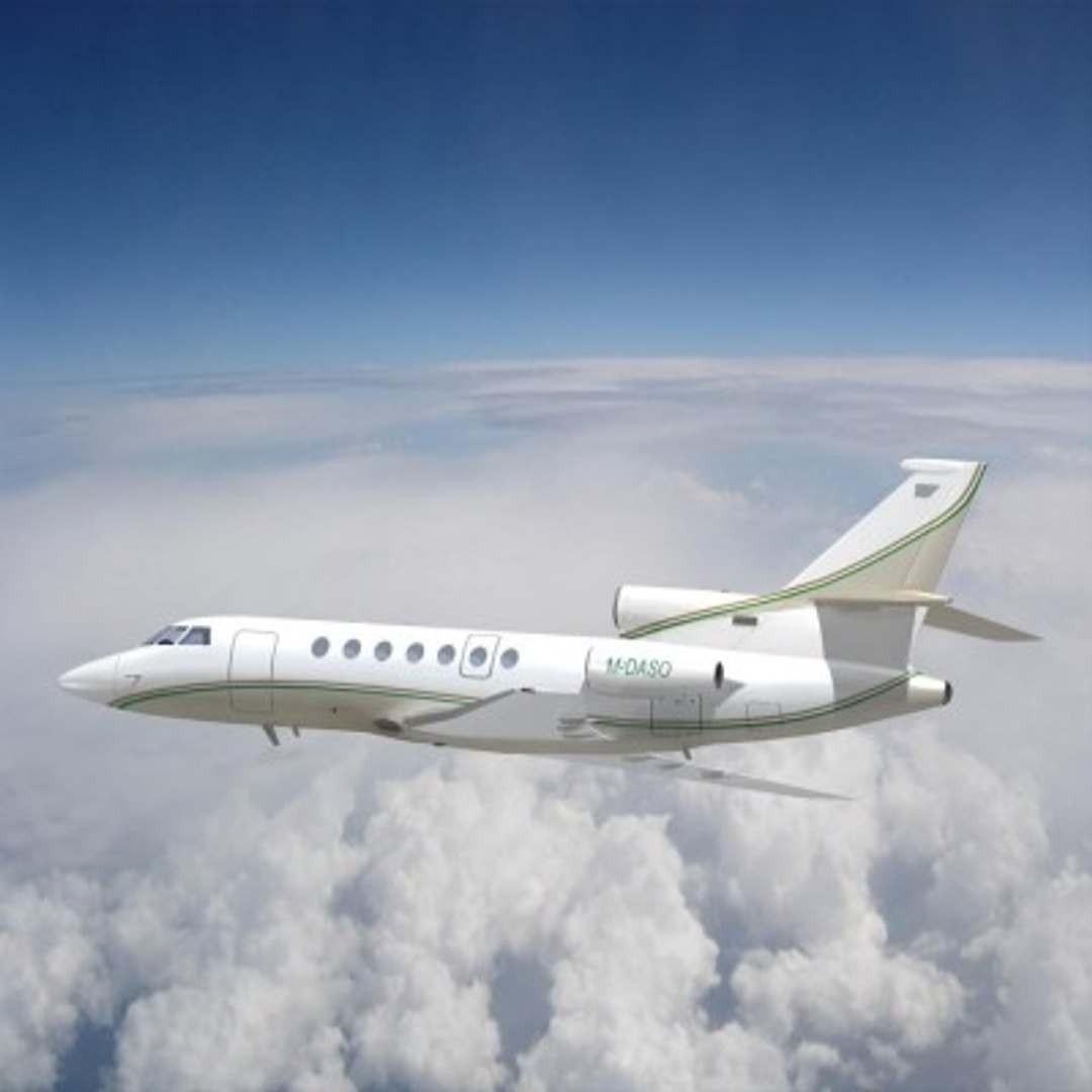 Dassault Falcon 50 3ds