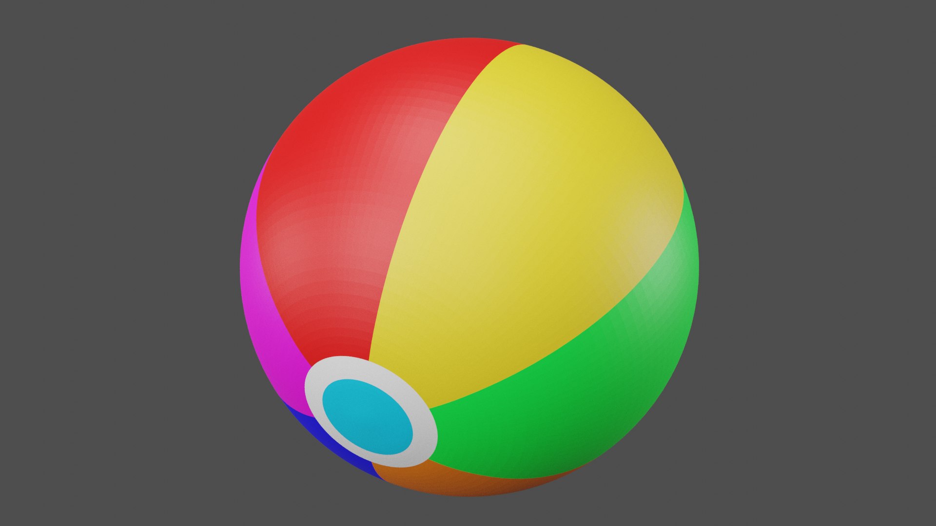 3D Model Beach Ball - TurboSquid 2067081