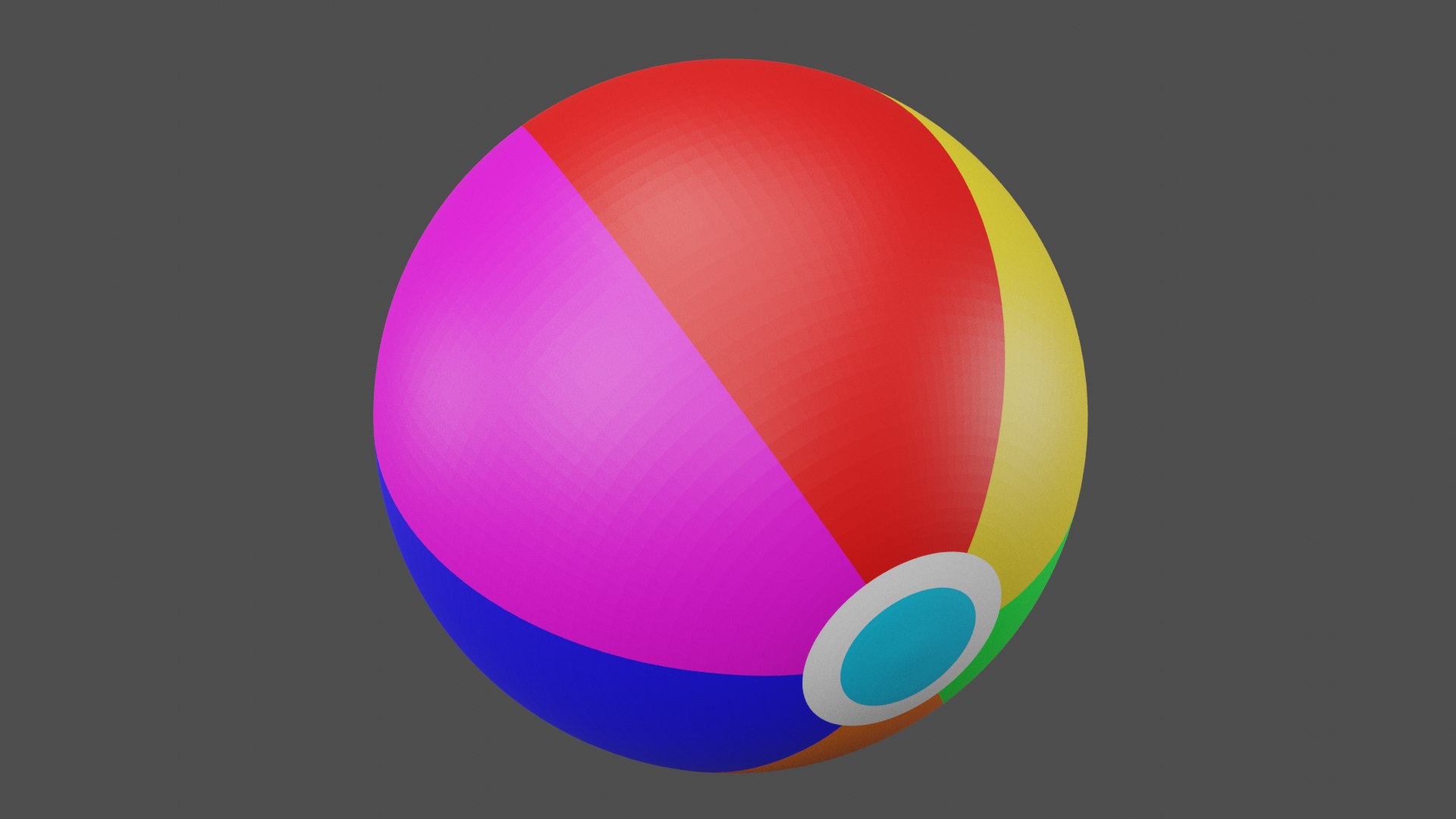 3D Model Beach Ball - TurboSquid 2067081