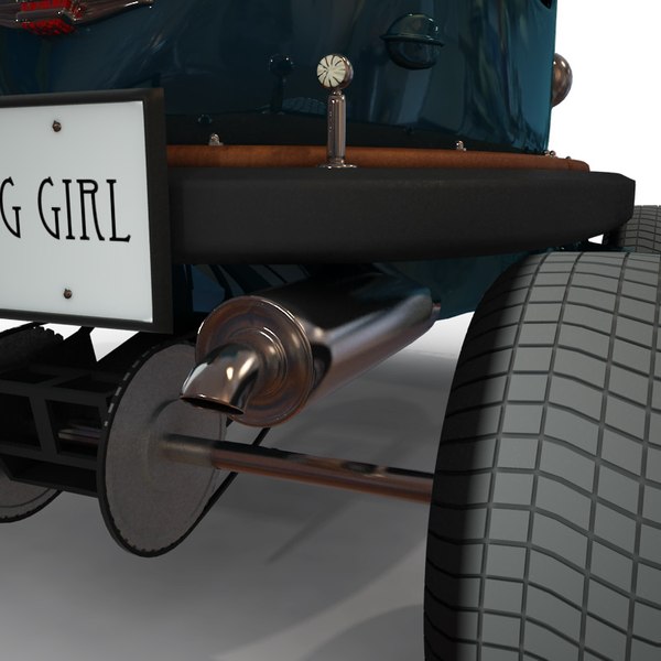 3d street legal bumper car model