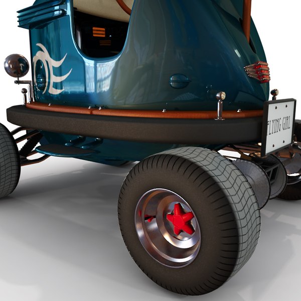 3d street legal bumper car model