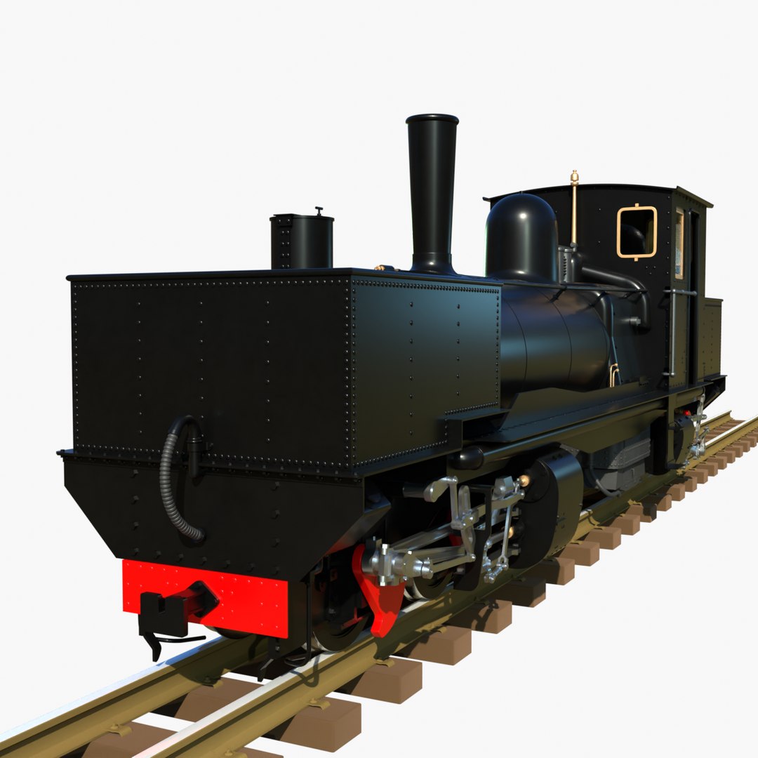 Tasmanian Government Railways K class Garratt Steam locomotive 3D model - TurboSquid 2056020