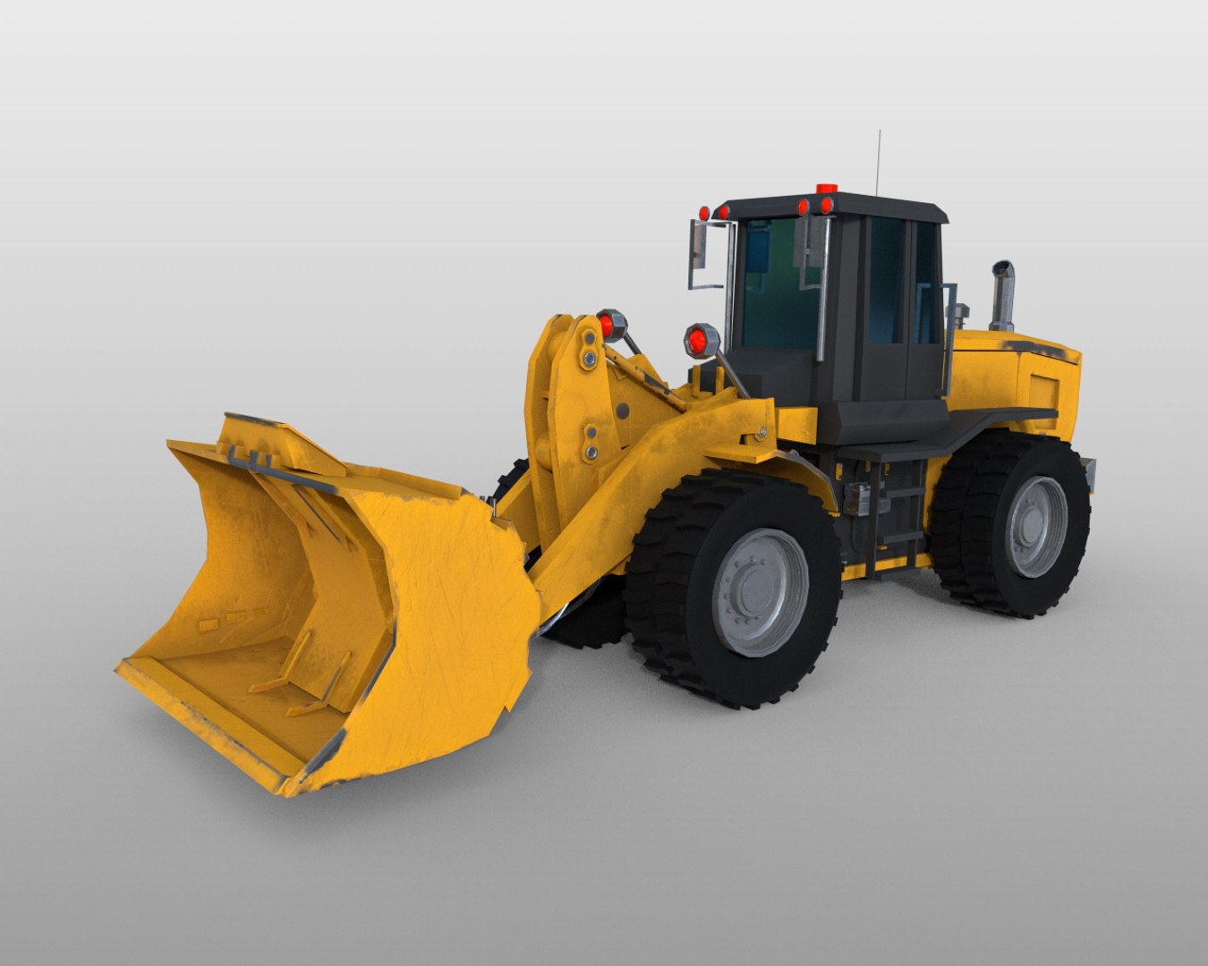 Loader model - TurboSquid 1548321