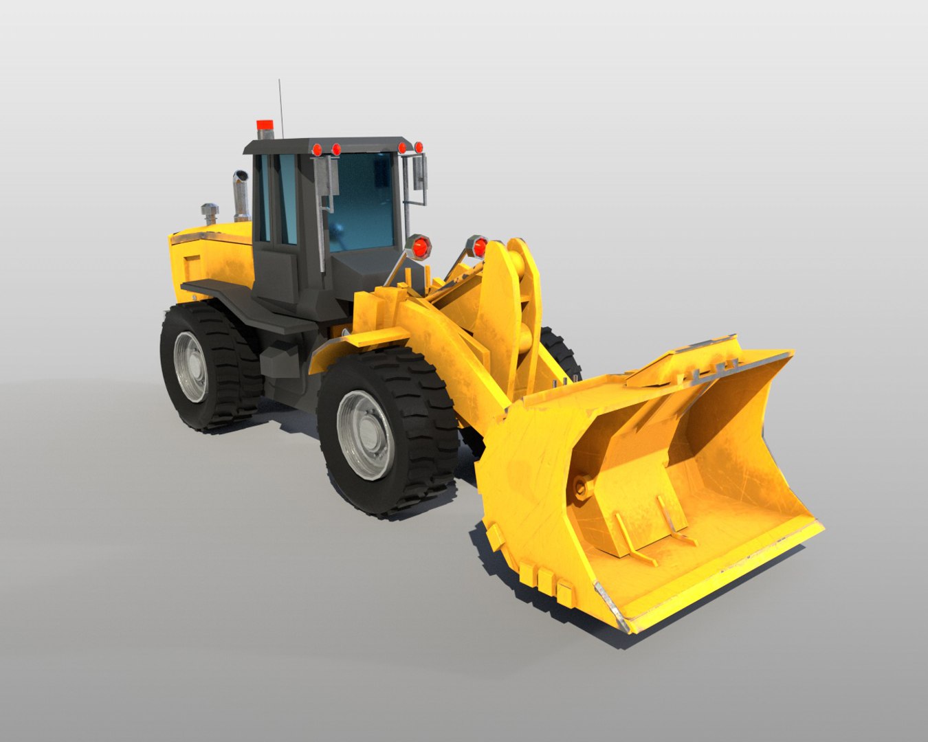 Loader model - TurboSquid 1548321