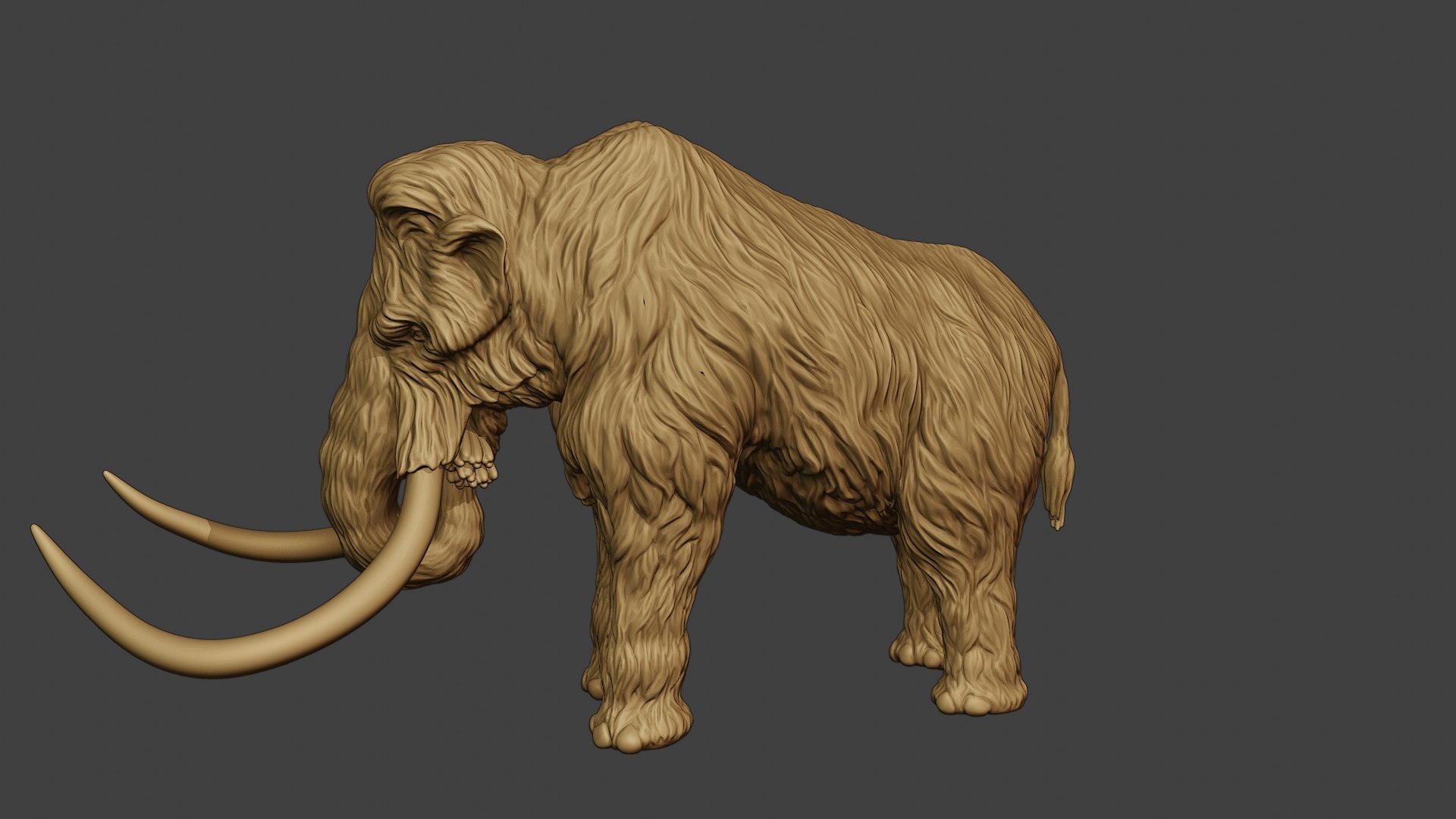 3D Mammoth P1 - TurboSquid 1870684