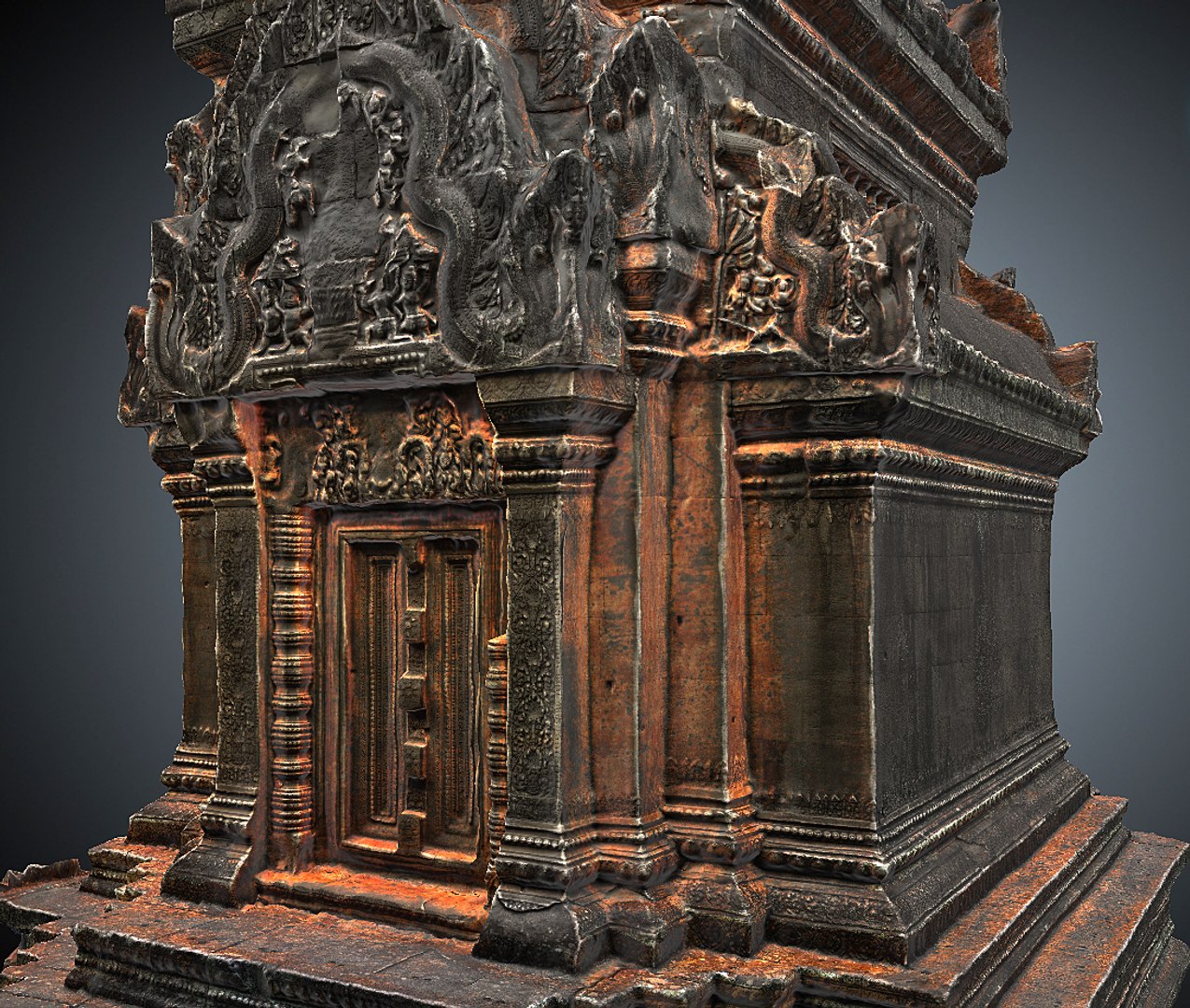 Lost Temples 3d Model