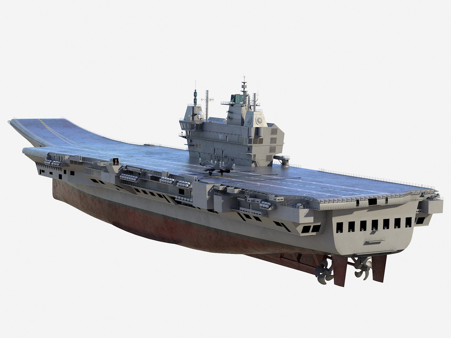 modelo 3d INS Vikrant - TurboSquid 1994926