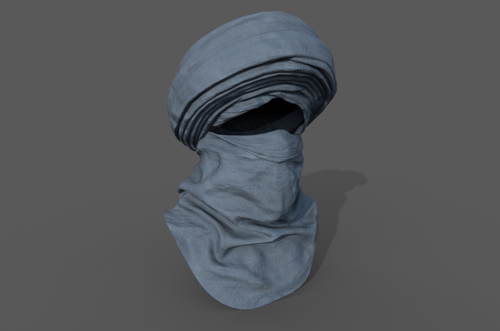 3D Tagelmust Tuareg Model - TurboSquid 1881297