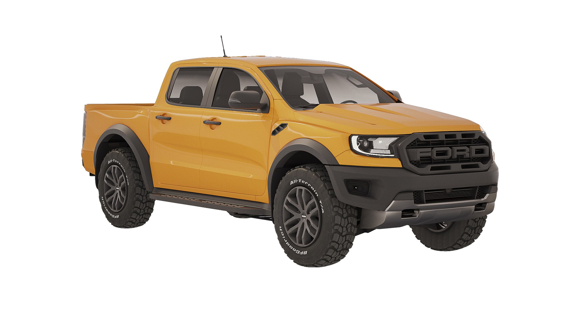 Ford Ranger Raptor 2019 3D Model - TurboSquid 1890858