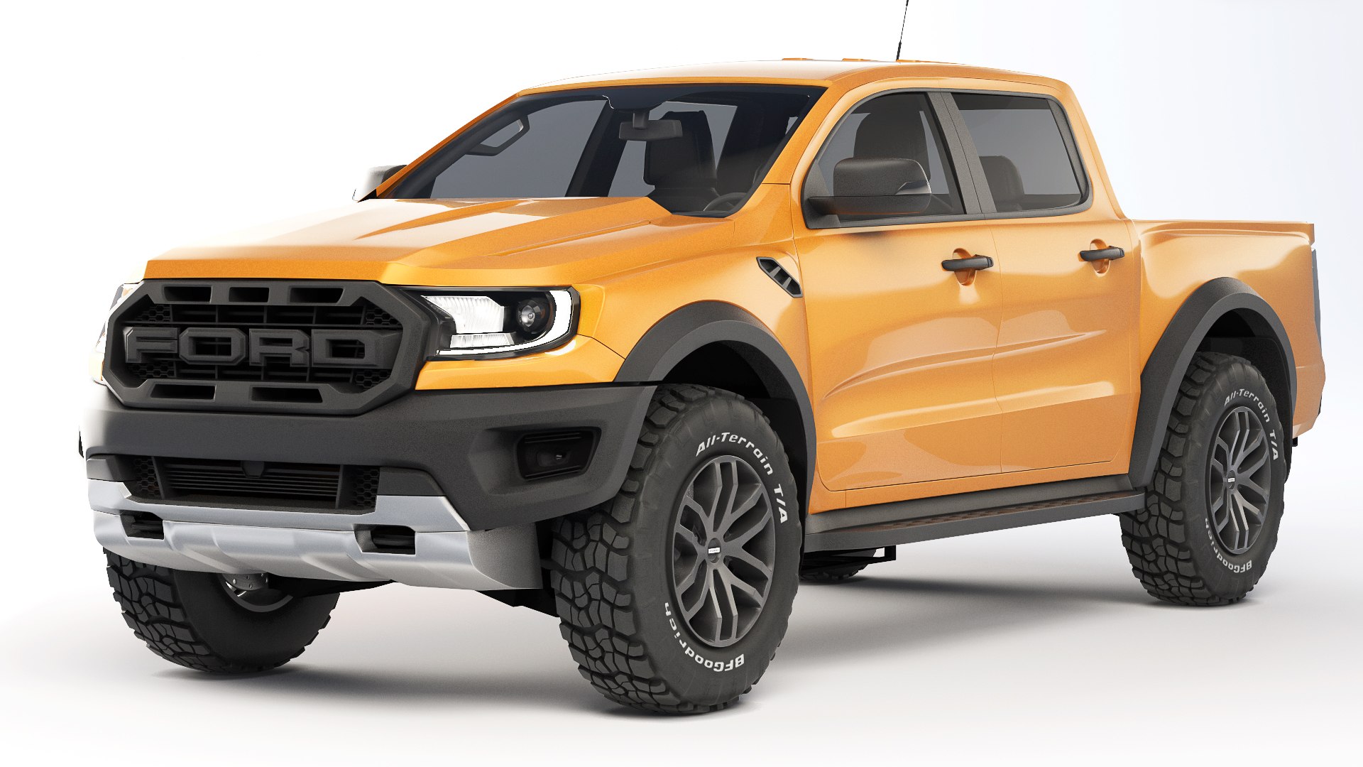 Ford Ranger Raptor 2019 3D model - TurboSquid 1890858