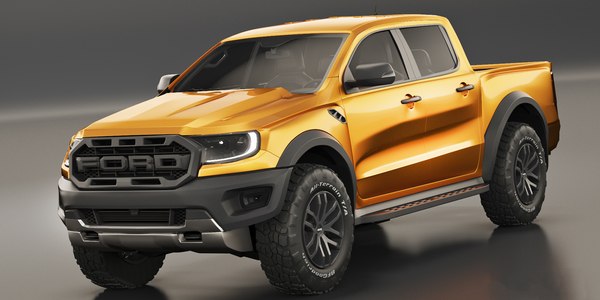 3D модель Ford Ranger Raptor 2019 - TurboSquid 1890858