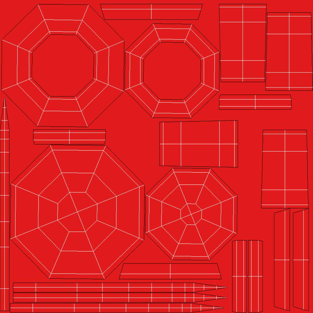 3D Red Push Pin Model - TurboSquid 2087655