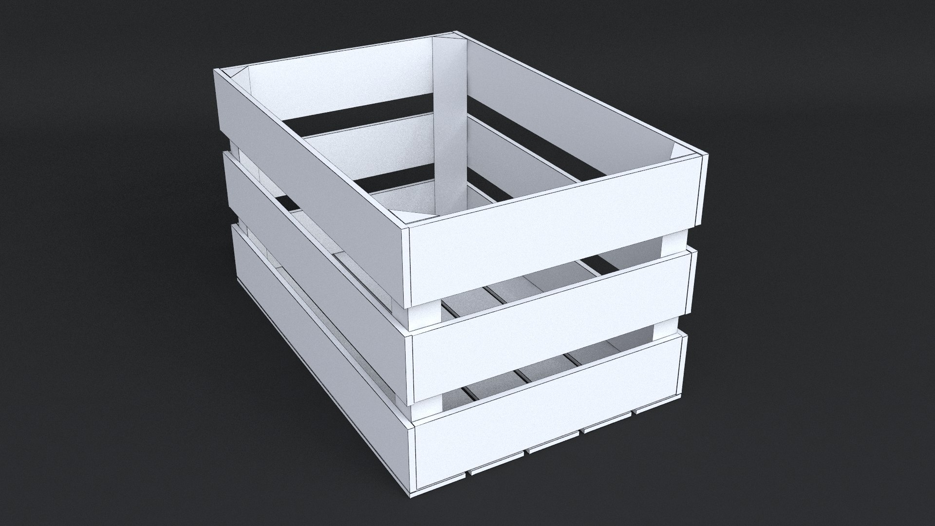 Wooden Crate Old And Dirty 3D model - TurboSquid 2147531