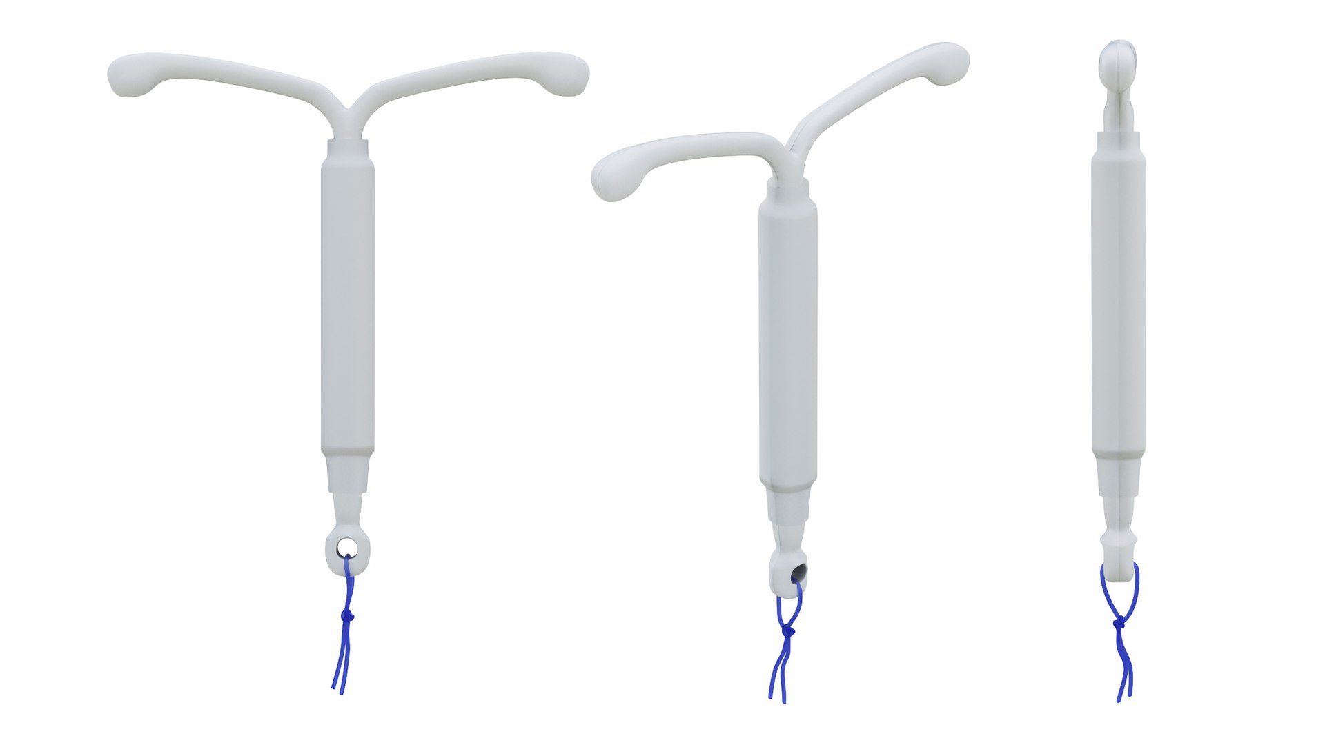 Intrauterine Contraceptive Device 3D Model - TurboSquid 1942156